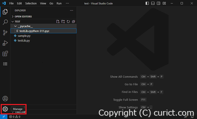 Visual Studio Code - Hide __pycache__